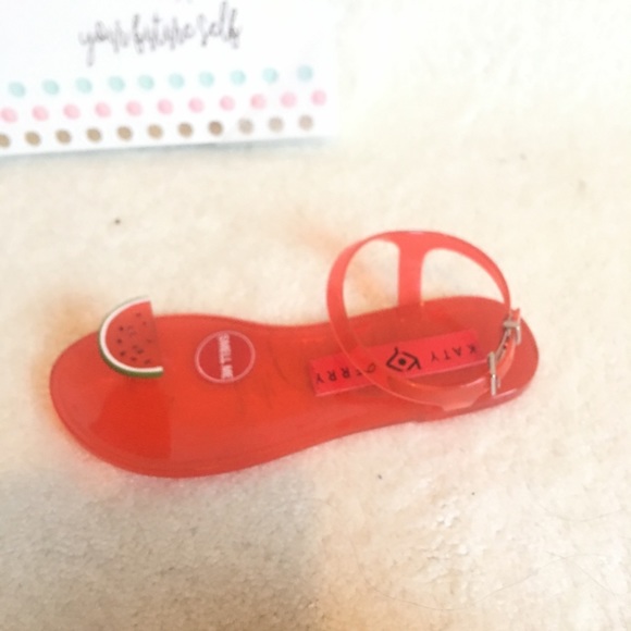 Katy Perry Collections | Shoes | New Katy Perry Watermelon Jelly Flip ...